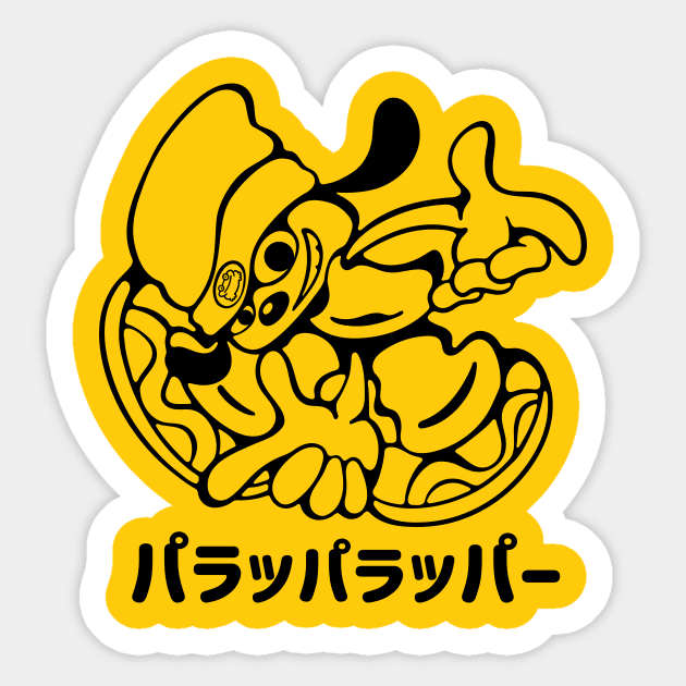 PaRappAdventure v3 - Parappa - Sticker | TeePublic