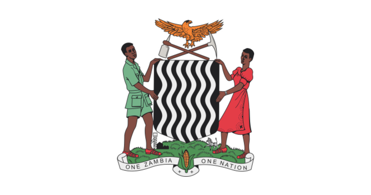 Zambia National Emblem, Map and flag - Zambia National Emblem Map And ...