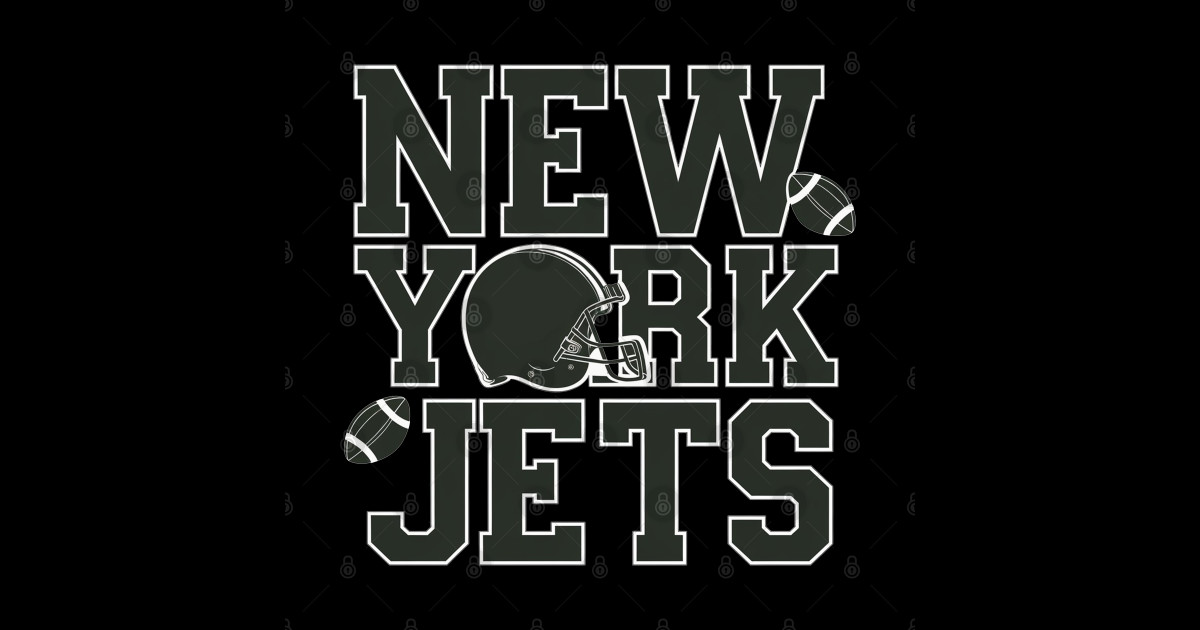 NEW YORK JETS - DARK GREEN - New York Jets - Sticker | TeePublic
