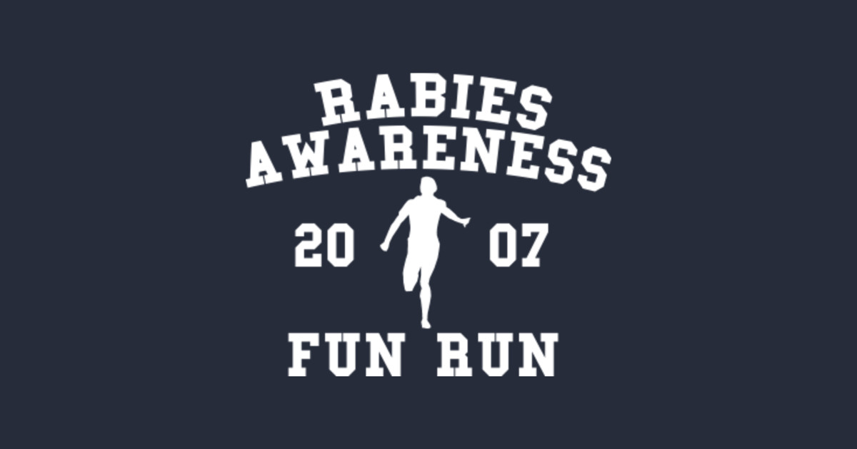 Rabies Awareness Fun Run - The Office - Long Sleeve T-Shirt | TeePublic