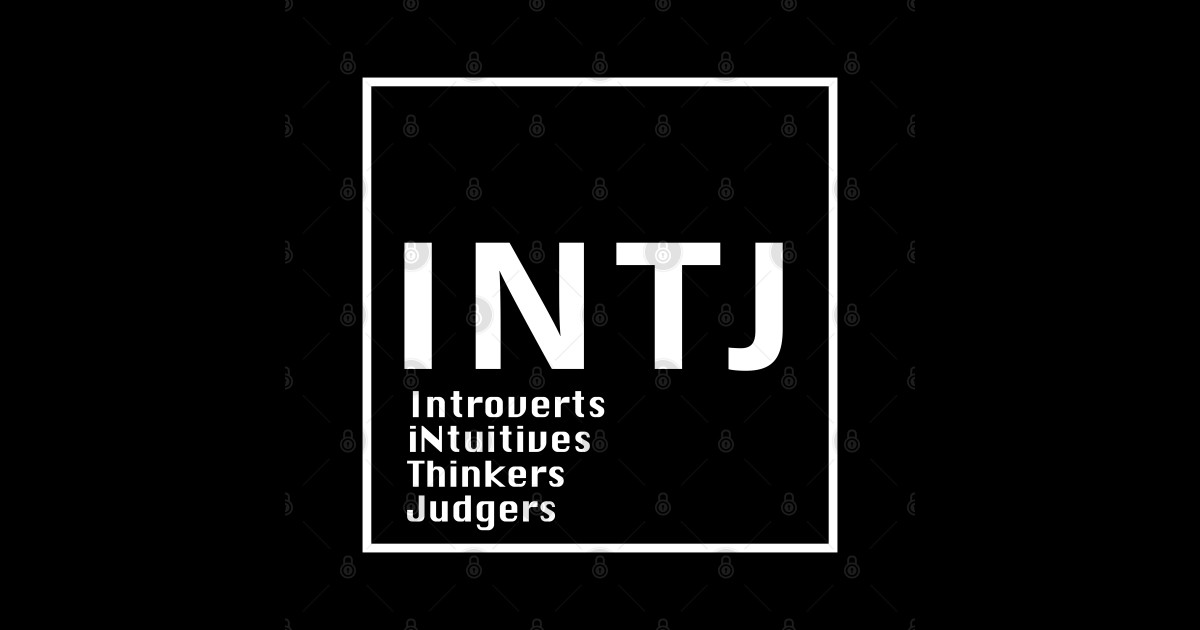 INTJ MBTI, 16 Personalities , black - Intj Mbti 16 Personalities Black ...