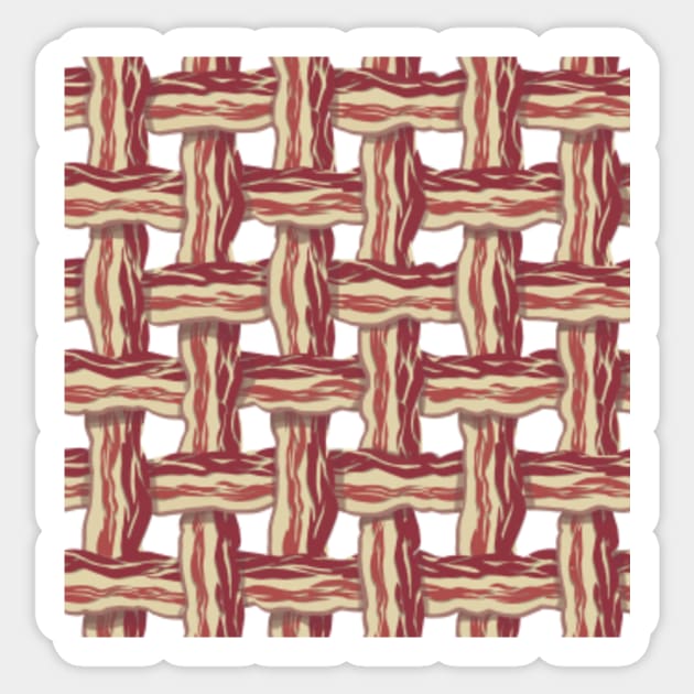 Waffle Bacon Design - Waffle Bacon - Sticker | TeePublic