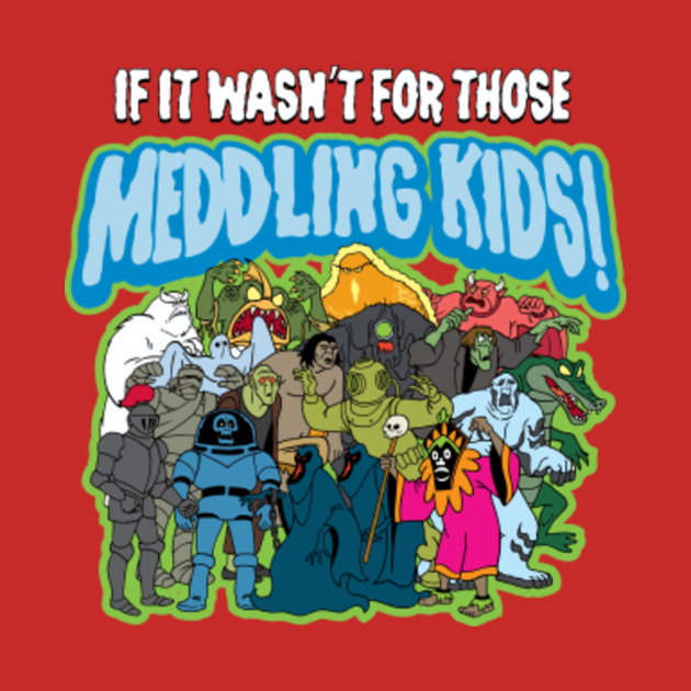 Meddling Kids - Scooby Doo - T-Shirt | TeePublic