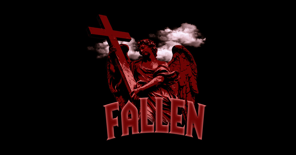 FALLEN - Fallen Angel - Sticker | TeePublic