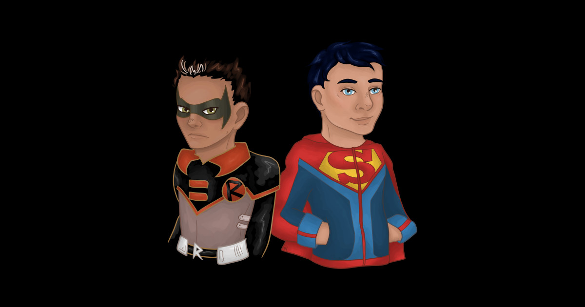 Super Duper Sons - Cartoon - Sticker | TeePublic