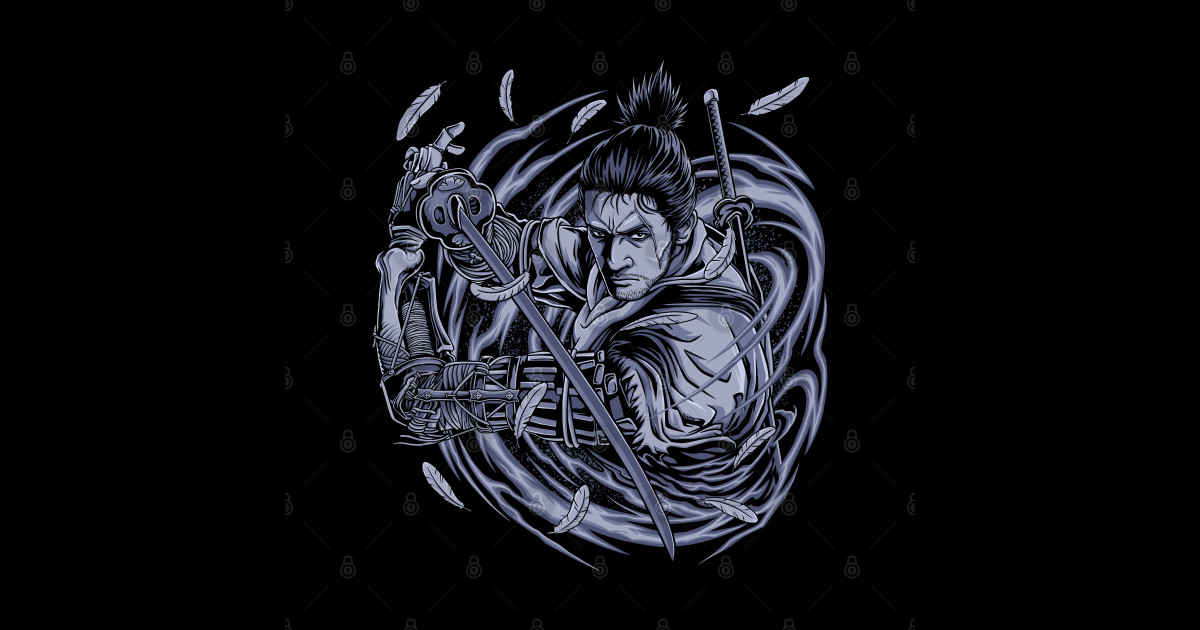 Shinobi of Divine Heir - Sekiro - Posters and Art Prints | TeePublic
