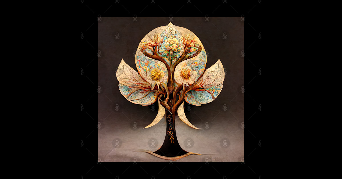 Tree of Life #4 - Treeoflife - Sticker | TeePublic