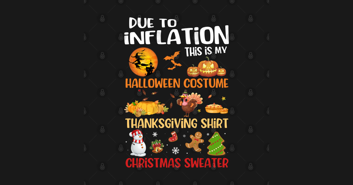 Funny Halloween Thanksgiving Christmas Costume Gift - Holiday Mashup ...