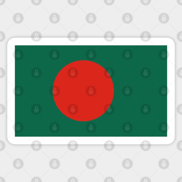 Flag of Bangladesh - Bangladesh Flag - Sticker | TeePublic