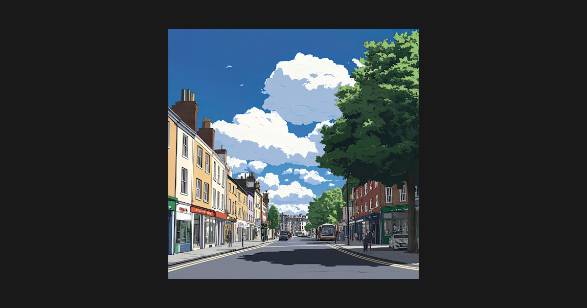 Cork, Ireland | Anime style - Cork Ireland - T-Shirt | TeePublic