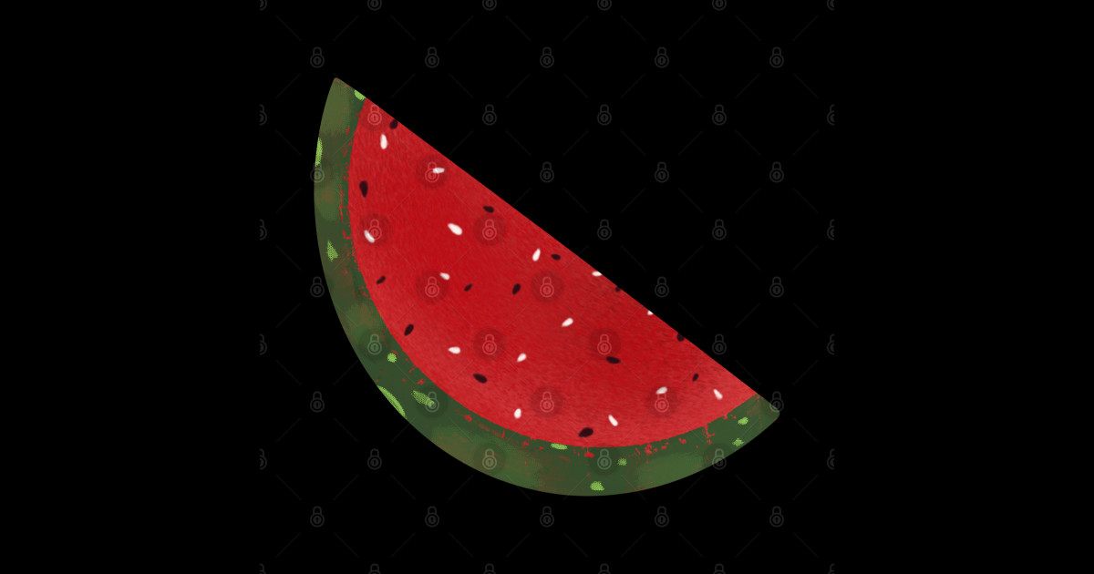 Watermelon Slice - Watermelon - Sticker | TeePublic