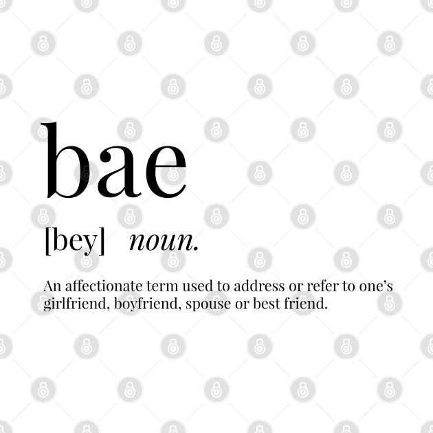 Bae Definition - Salt Bae Meme - T-Shirt | TeePublic
