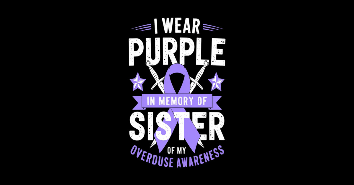 Ki Purple Ribbon Overdose Awareness Month - Purple Ribbon Overdose ...
