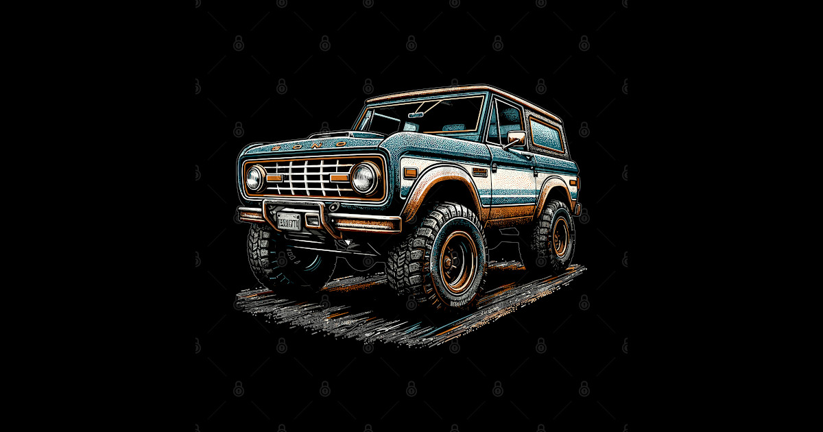 Ford Bronco - Ford Bronco - Sticker | TeePublic