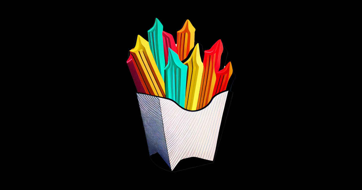 Origami French Fries Aboutpassion Posters And Art Prints Teepublic