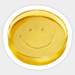 Pluribus Petri Dish Smile Stickers for Sale | TeePublic