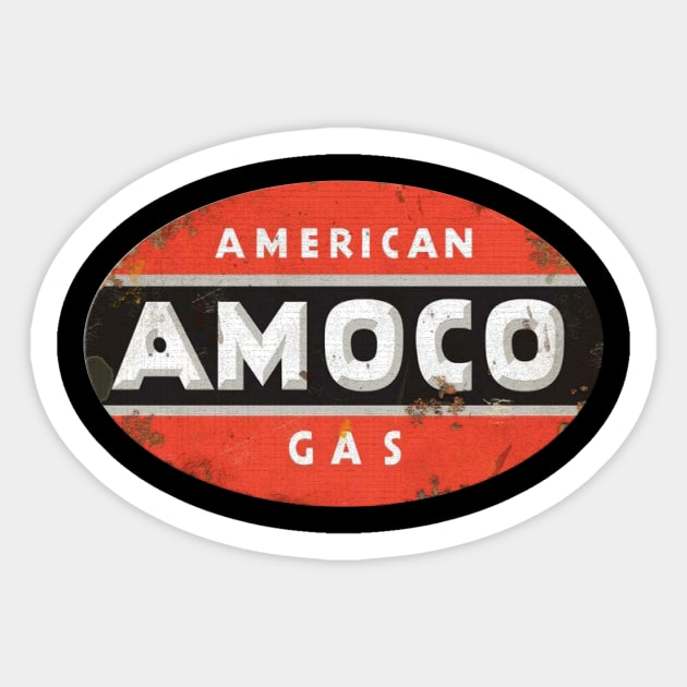 Amoco - Gas And Oil - Sticker | TeePublic