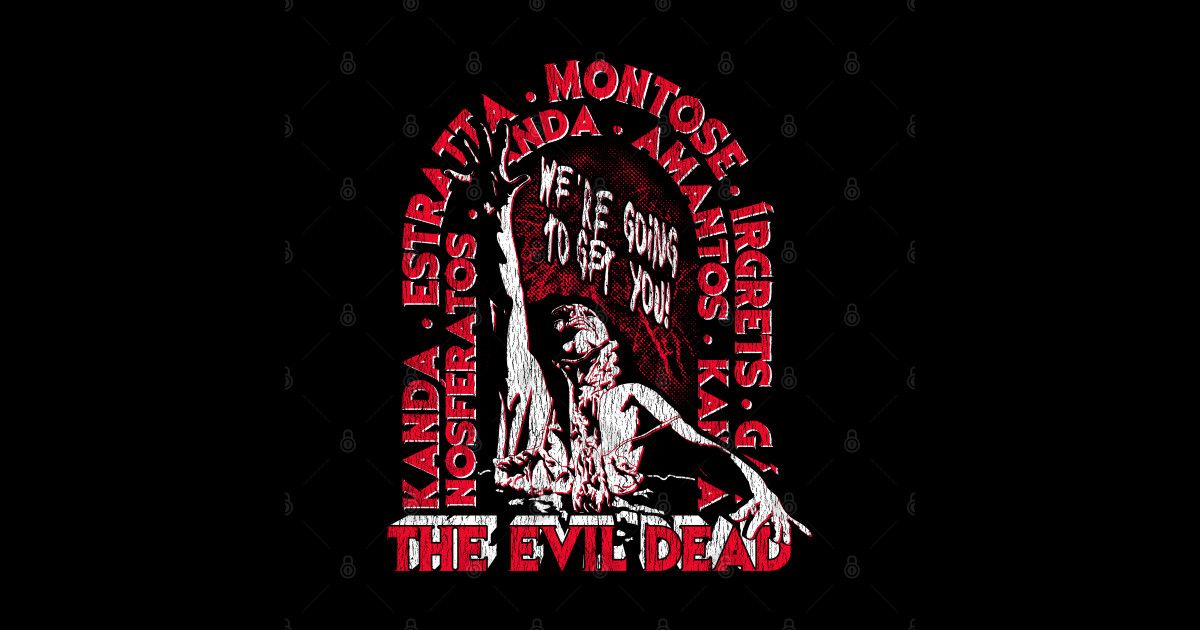 The Evil Dead - The Evil Dead - Sticker | TeePublic