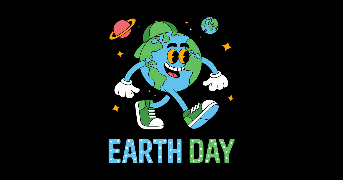 Happy Earth Day 2025 Funny Earth Day Dab - Earth Day - Sticker | TeePublic