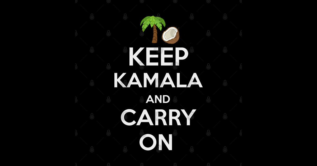 KAMALA HARRIS COCONUT TREE 2 - Kamala Harris - Sticker | TeePublic