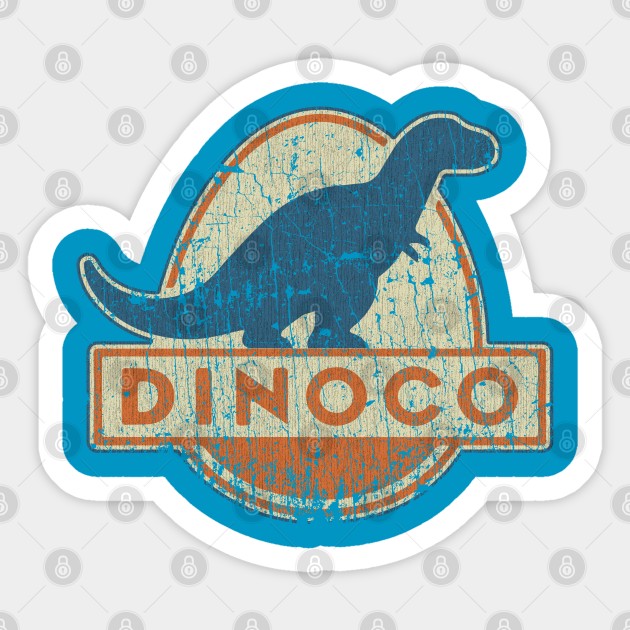 Dinoco Oil 1930 - Motorsports - Sticker | TeePublic