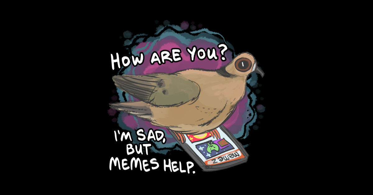 Meme Dove - Pigeon - Magnet | TeePublic