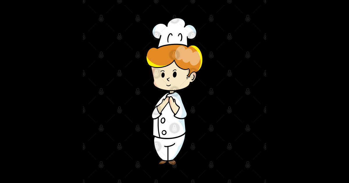 chef cartoon character drawing design - Chef - Posters and Art Prints ...