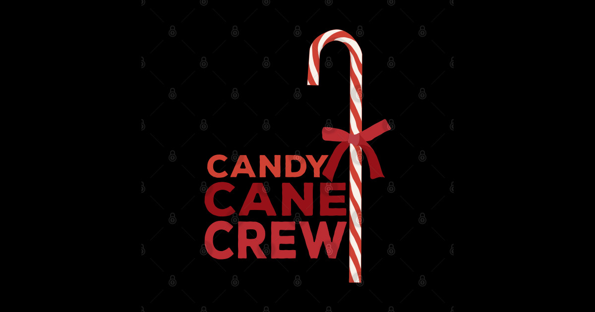Candy Cane Crew - Candies - Sticker | TeePublic