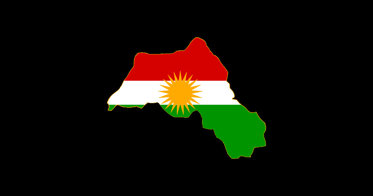 Kurdistan Flag Maps Kurd Kurdish Rojava - Kurdistan Map Kurdistan Flag ...