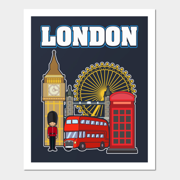 London Souvenir Gift - London Souvenirs - Posters and Art Prints ...