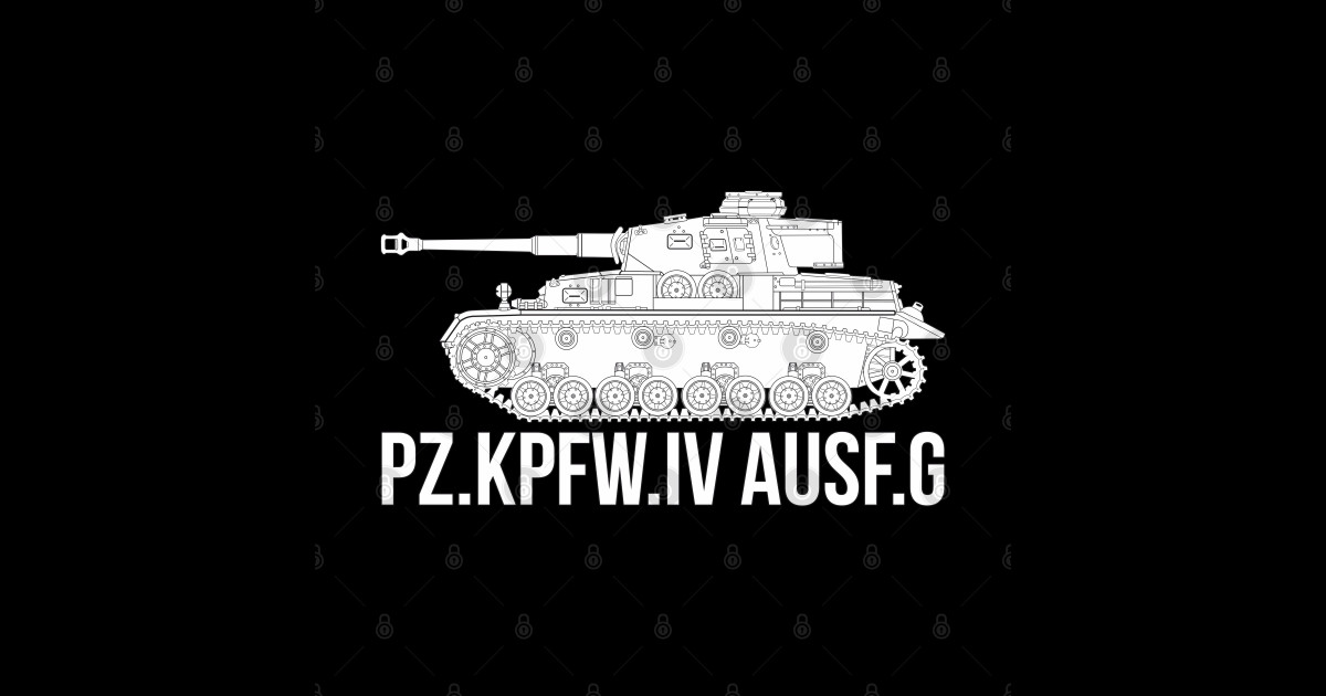 German WW2 Pz-IV Ausf . G tank - Panzer Iv - Posters and Art Prints ...