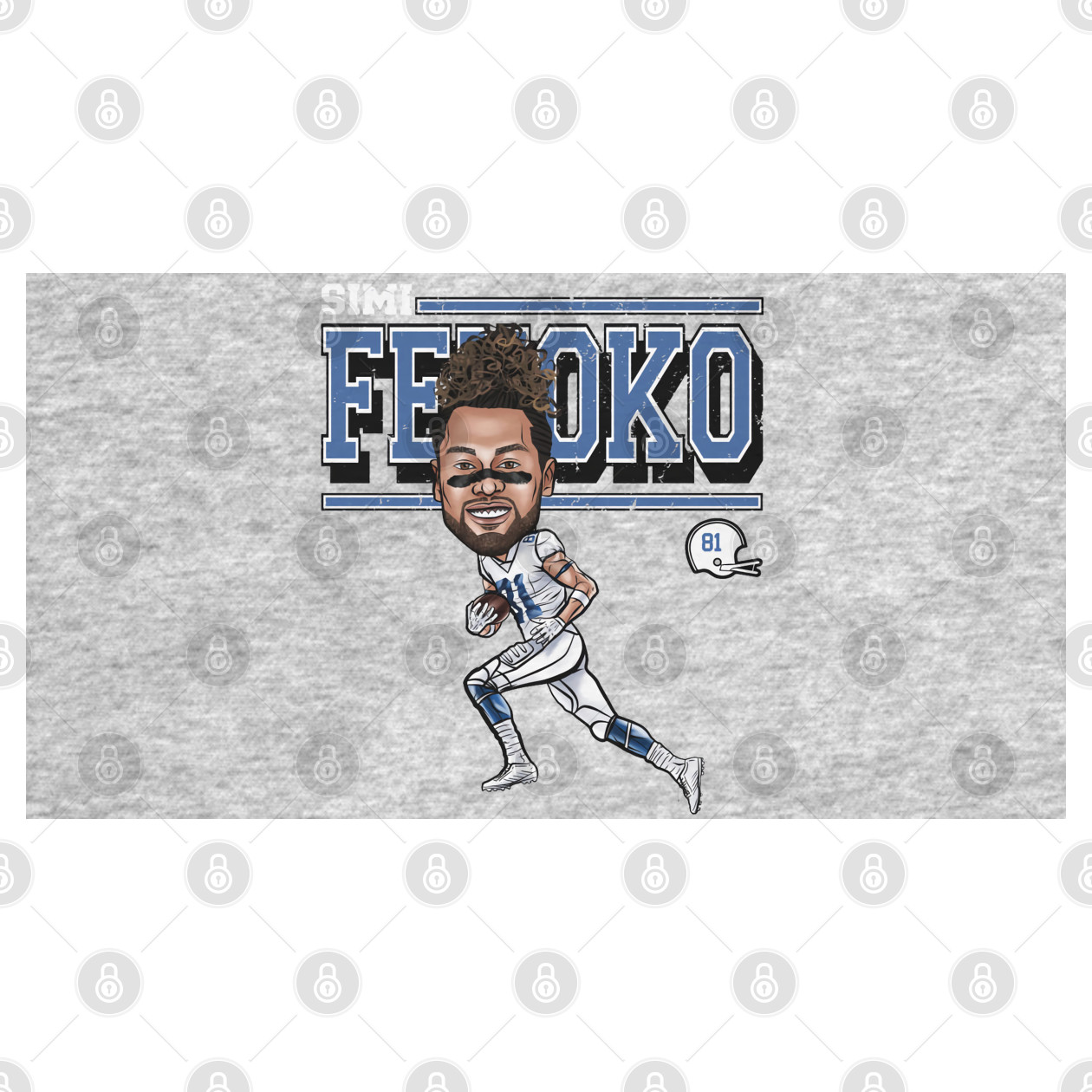 Simi Fehoko Dallas Cartoon - Simi Fehoko - Hoodie | TeePublic