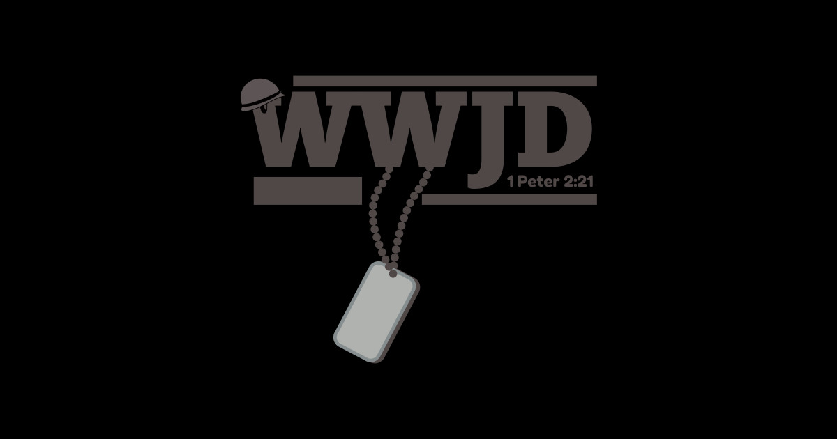 WWJD – What Would Jesus Do? Classic Christian Reminder - Wwjd - Sticker ...