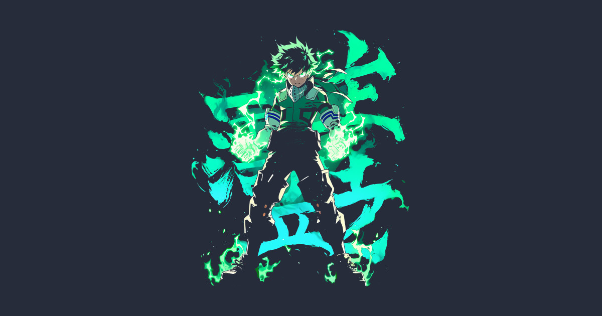 Deku - Bold Character Art | My Hero Academia - Deku My Hero Academia ...