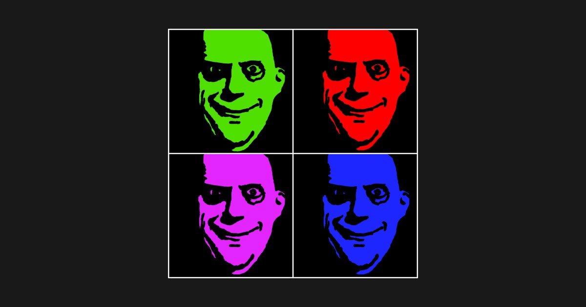 Uncle Fester Collage - Uncle Fester - T-Shirt | TeePublic