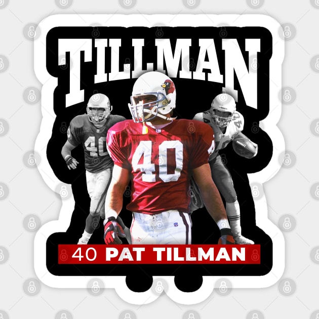 Pat Tillman Bootleg - Arizona Cardinals - Sticker | TeePublic