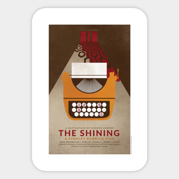 The Shining Poster - The Shining - Sticker | TeePublic