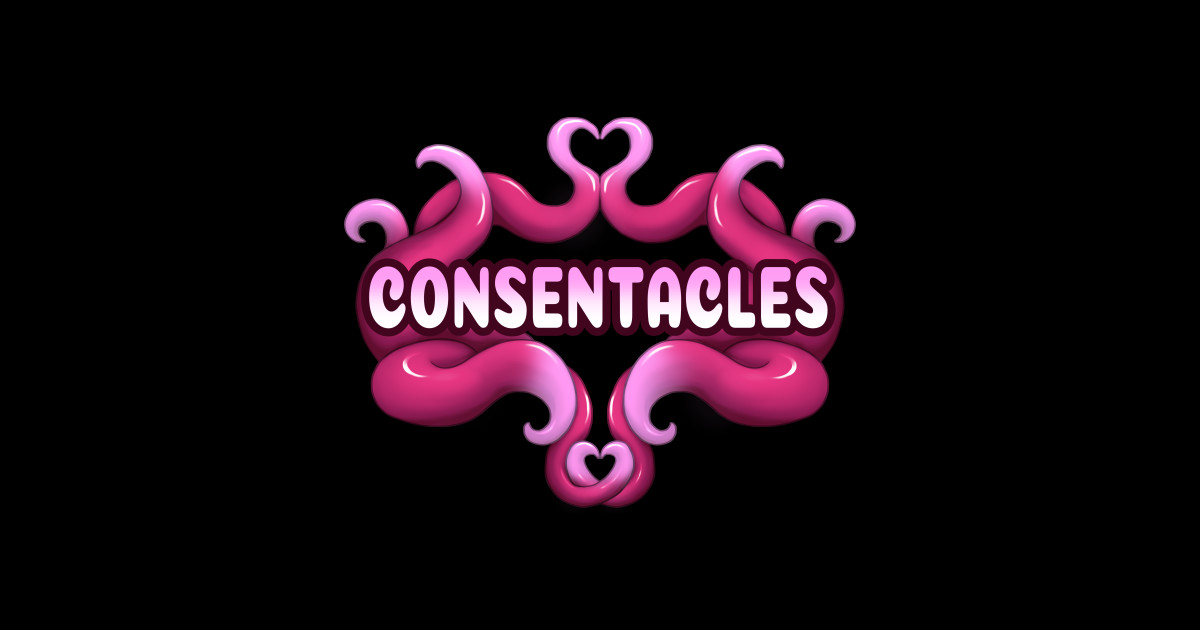 Magenta Consentacles - Tentacles - Sticker | TeePublic