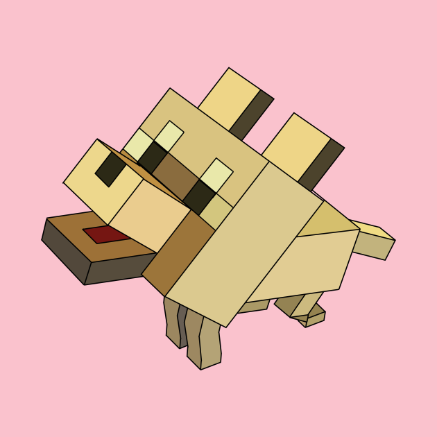 Minecraft Puppy - Minecraft - Kids T-Shirt | TeePublic