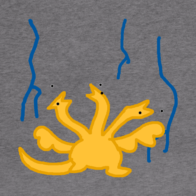 Derp Gidora - Godzilla - Hoodie | TeePublic