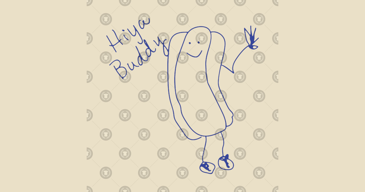 Hiya Buddy - The Office - Sticker | TeePublic