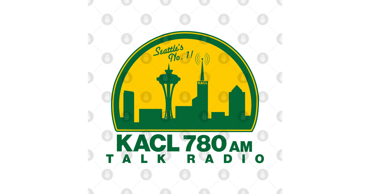 KACL 780 AM TALK RADIO - Seattle's Number 1! - Frasier - T-Shirt ...