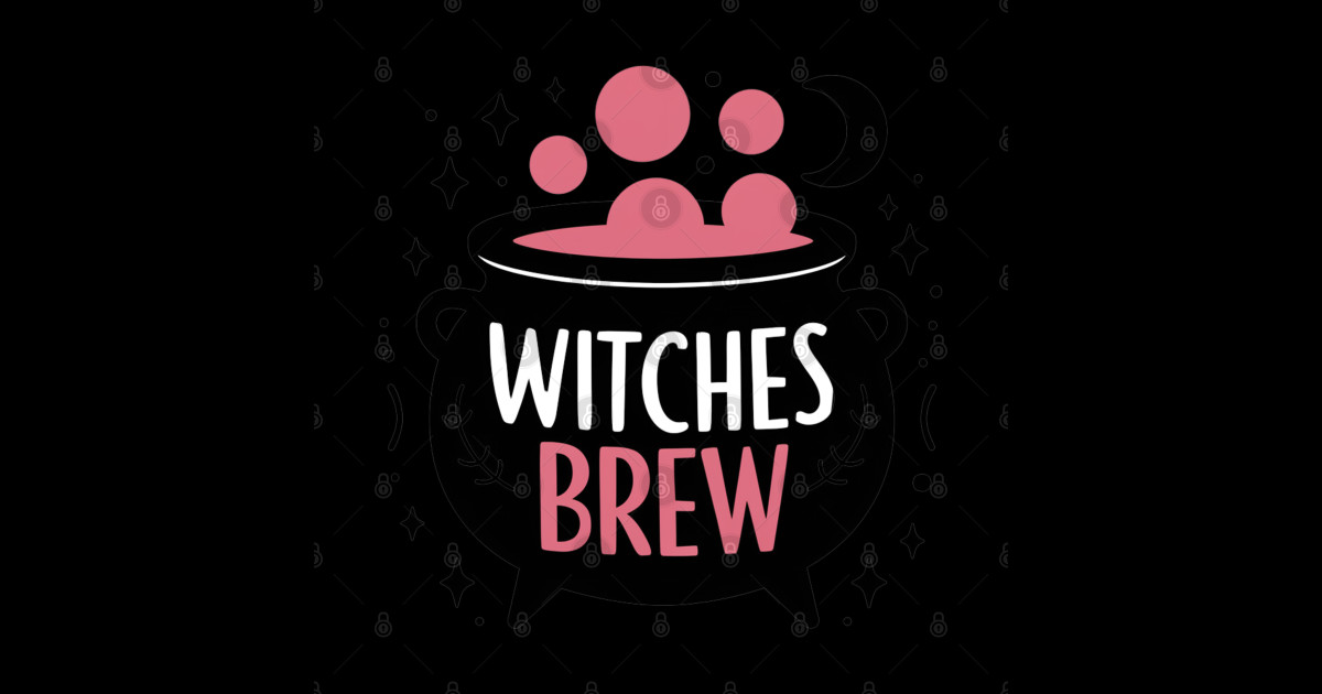 Witches Brew - Spooky Potion Halloween Design - Witches Brew - Sticker ...