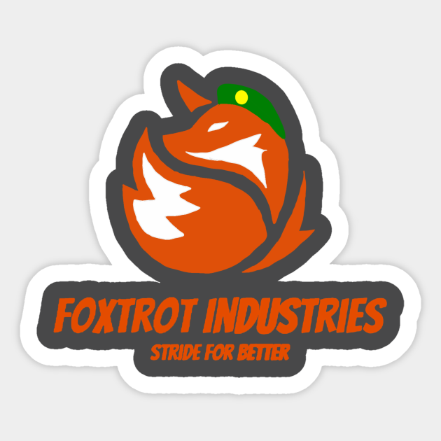Foxtrot Logo 2 - Foxtrotindustries - Sticker | TeePublic