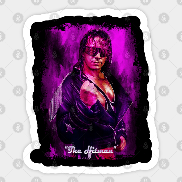 Hitman - Bret Hart - Sticker | TeePublic