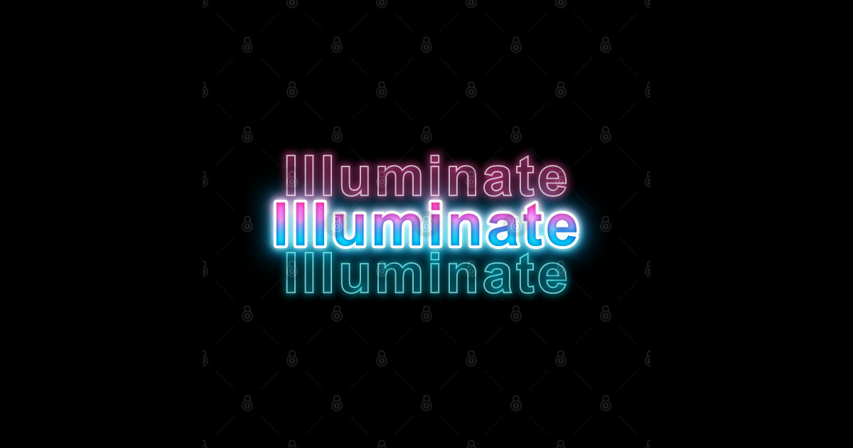 illuminate - Illuminate - Sticker | TeePublic