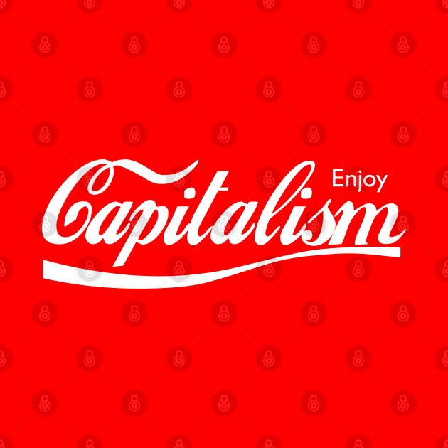 Enjoy Capitalism - Capitalism - Pillow | TeePublic