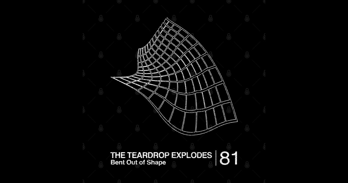 The Teardrop Explodes / Minimalist Graphic Artwork Design - The ...