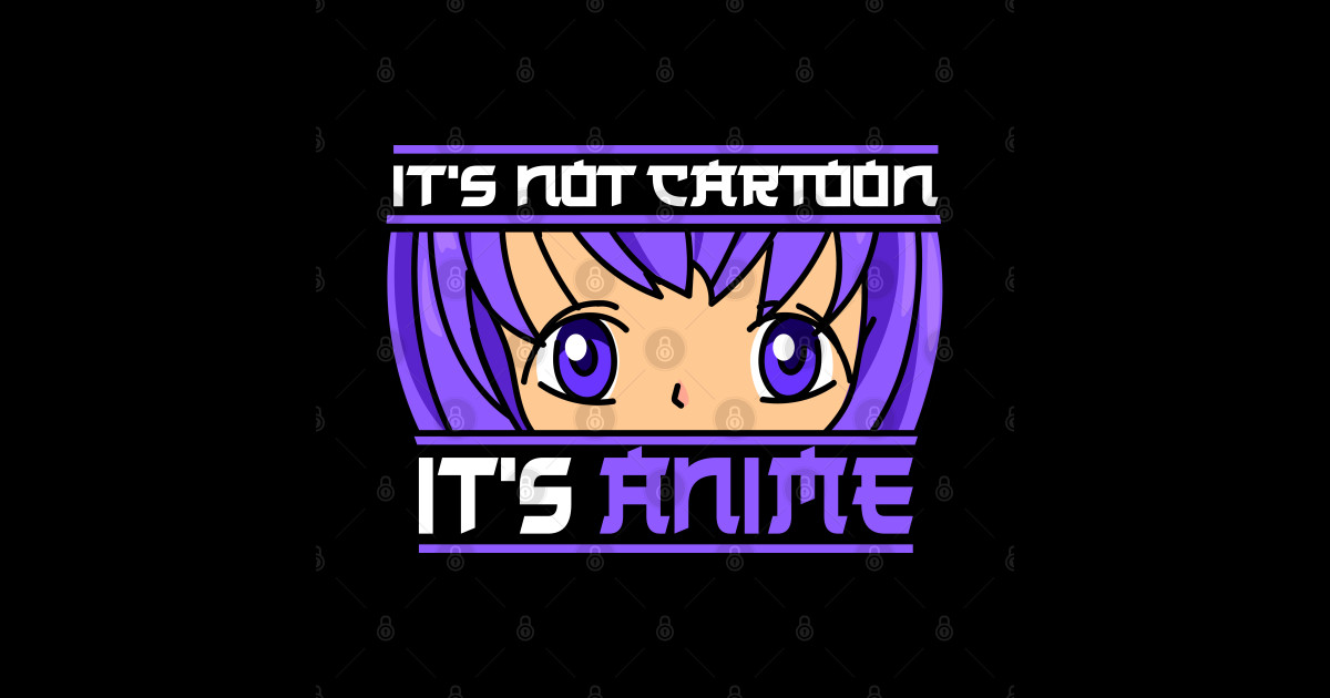 Funny Anime Girl Manga Kawaii Japanese Gifts - Anime Girls - Sticker ...