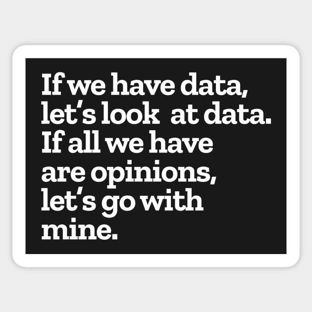 Funny Data Science Analytics - Data Science - Sticker | TeePublic